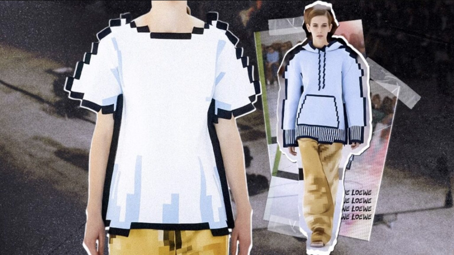 Pixelated Clothing Debuts In Real Life At Fashion Show - BeyondGames.biz
