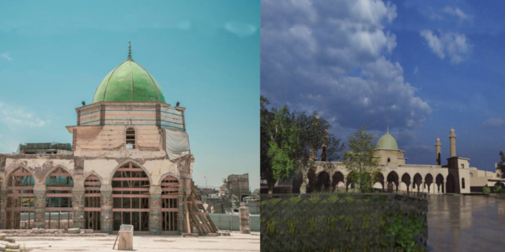 Virtual reality is reconstructing destroyed landmarks in Iraq ...