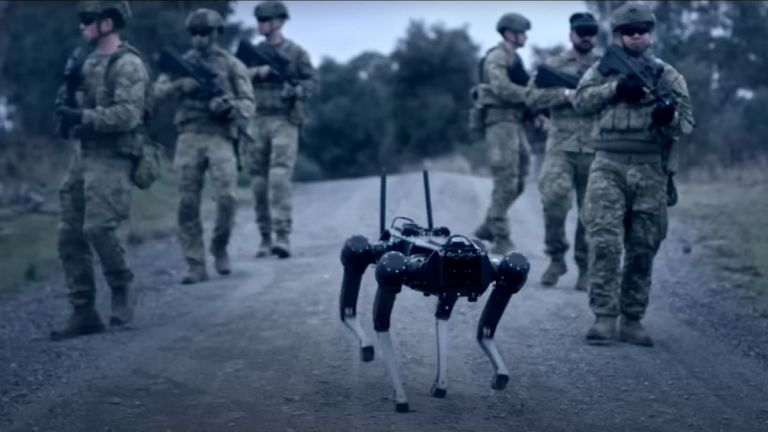 Australian Army Tests Thought-Controlled Robot Dog Soldiers ...
