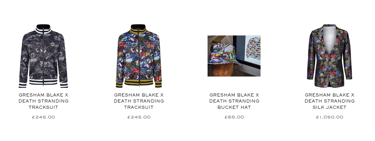 Kojima Productions And Gresham Blake Launch Death Stranding Clothing ...